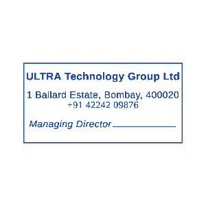 Premium Stamp Design Template to create stamp online for your business ...