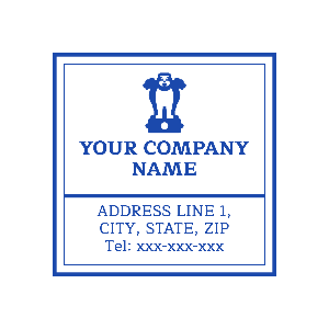 Premium Stamp Design Template to create stamp online for your business ...